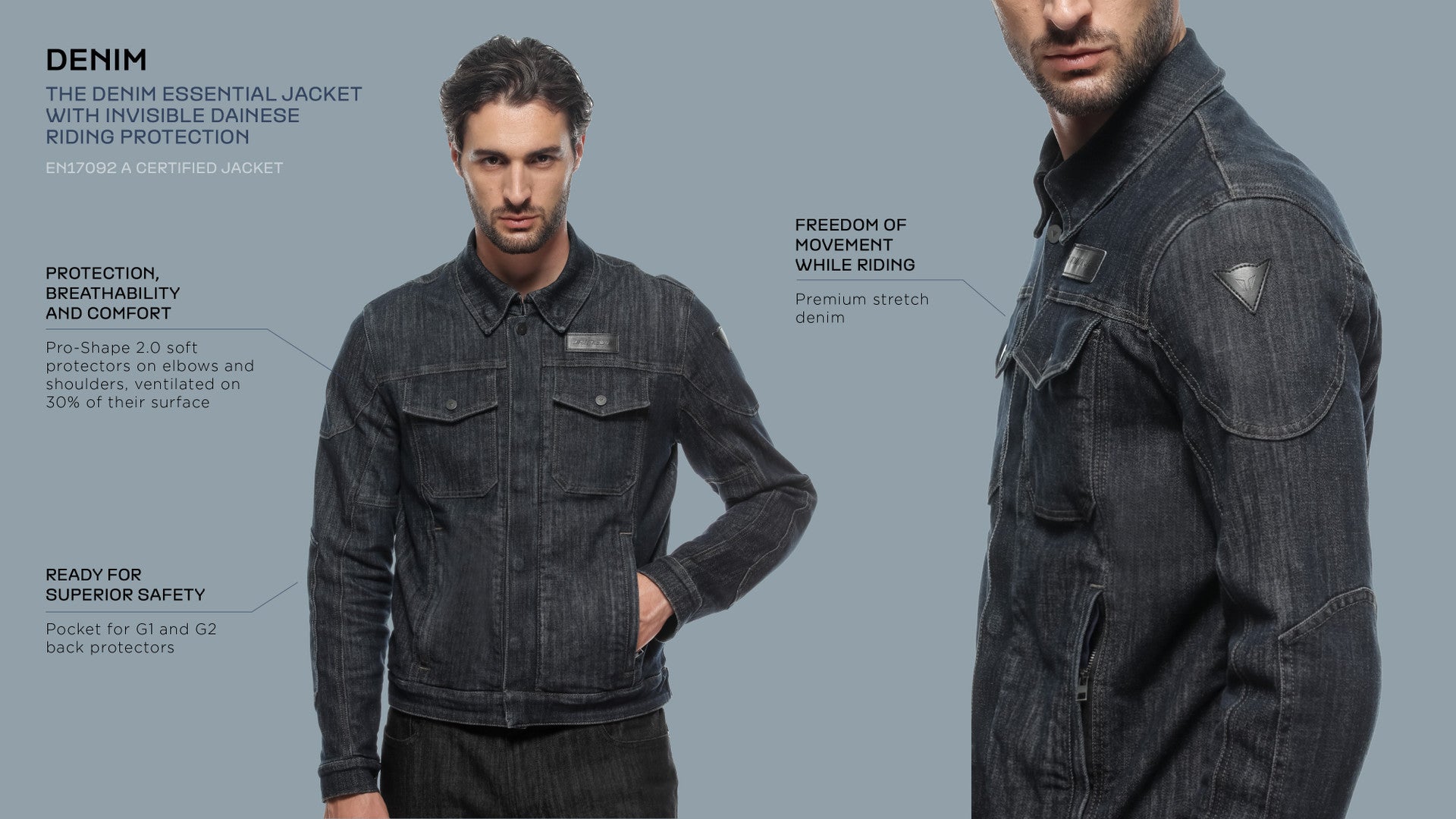 DENIM TEX JACKET – Ridelah