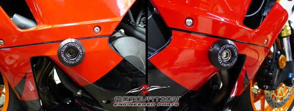 FRAME SLIDERS DRILLING HONDA CBR600RR 2013-2017/ 2022-2023 – Ridelah