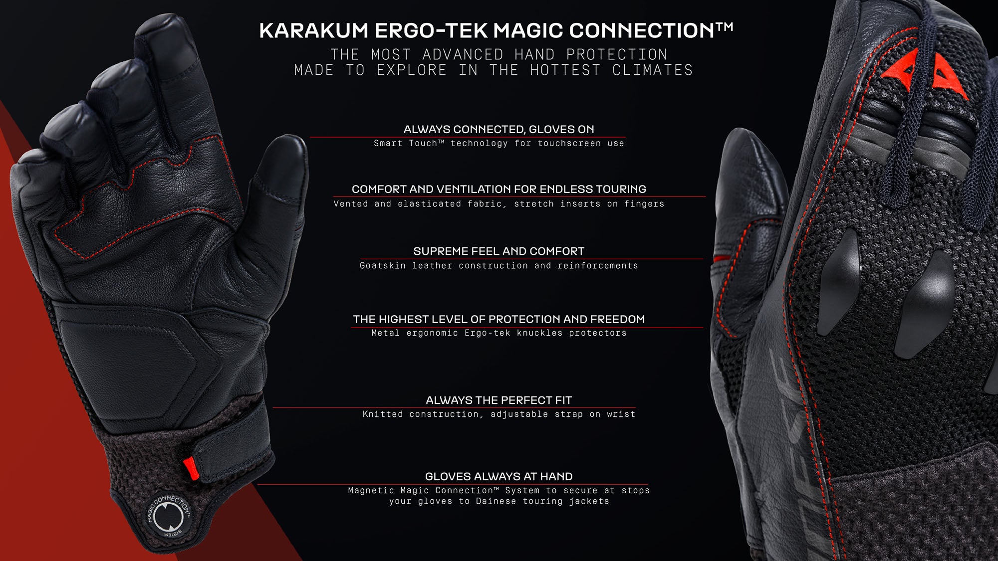 KARAKUM ERGO-TEK MAGIC CONNECTION™ – Ridelah
